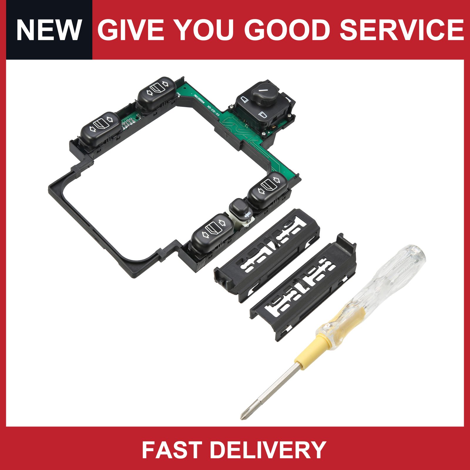 Pack of 1 For Mercedes-Benz E300 1996-1998 Car Master Power Window ...