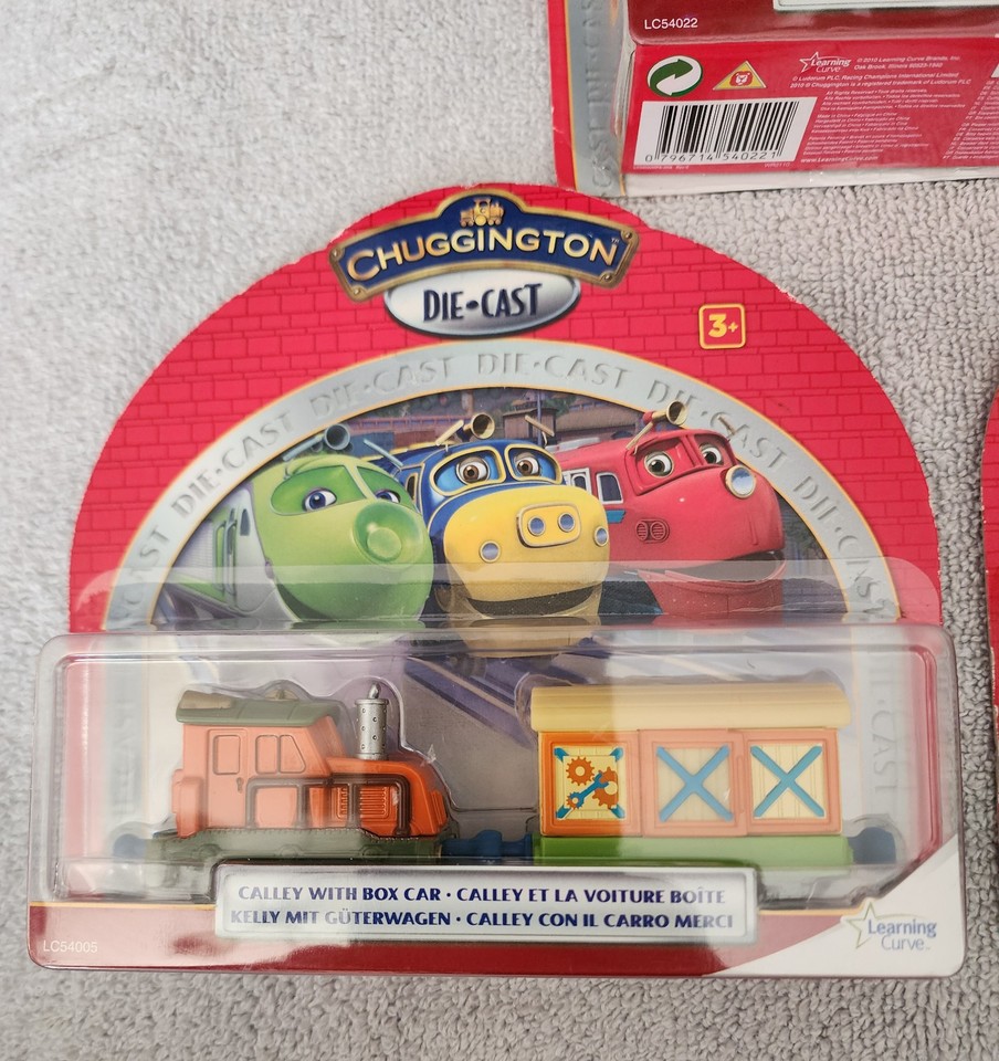 Chuggington Die-Cast Trains- Calley with Box Car - Soap Suds Koko ...