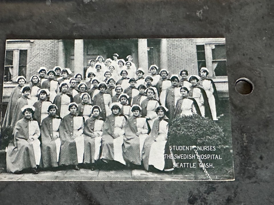 1900s Bausch & Lomb Brass Monocular Scientific Microscope & Wood Case W ...