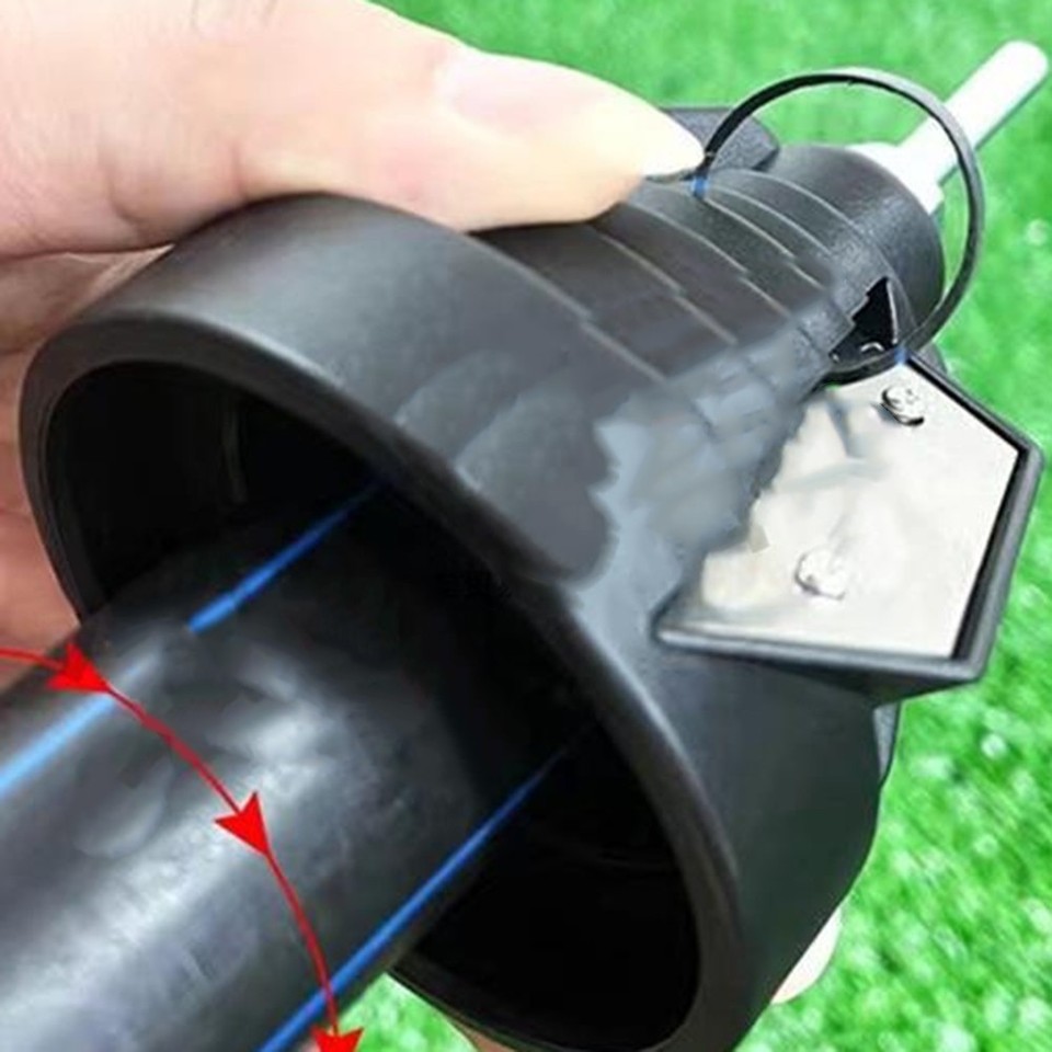 PE PVC PP Pipe Chamfering Tool with Integrated Deburr Trim for Sealing ...