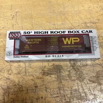 Proto 1000 Series 50’ High Roof Box Car Western Pacific 4056 | eBay