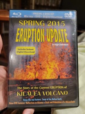 2015 Eruption Update - Kilauea Volcano (Blu-ray/DVD, 2015, 2 Disc-Set ...