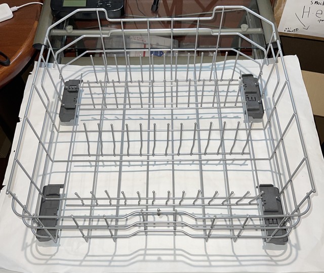 GE WD28X26099 Lower Dishwasher Rack - Silver for sale online | eBay