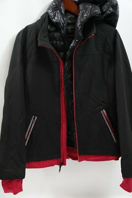 #394 HALIFAX Traders 2 in1 Down Fill Hooded Jacket Size L | eBay