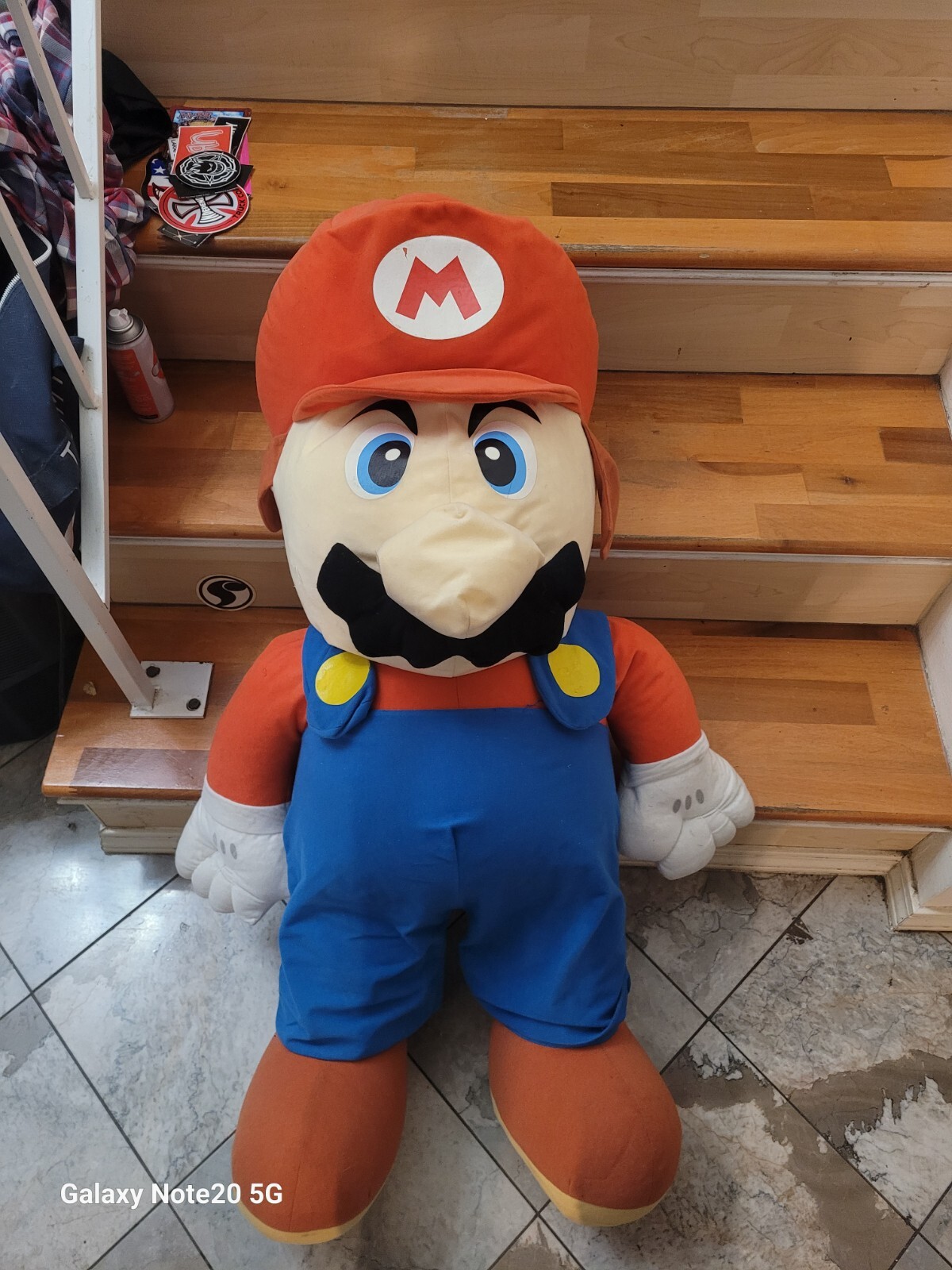 Vtg 2004 Mario Life Size Plush 4ft Tall Rare Nintendo Gamecube Era | eBay