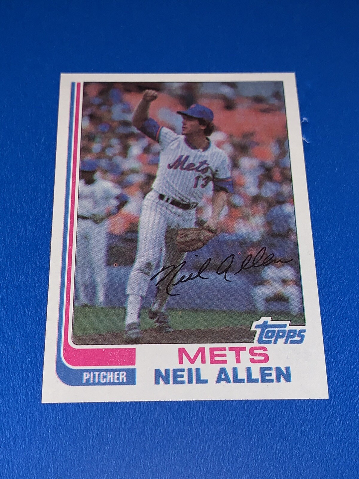 1982 Topps Neil Allen Baseball Card New York Mets #205 Set Break NM ...