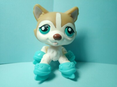 Littlest Petshop LPS #386 Chien Dog Husky + Accessories | eBay