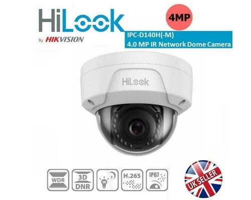 Hikvision Hilook IP Network PoE 4MP Camera Dome IP67 Vandalproof IPC ...