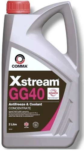 2L Xstream Comma GG40 Antifreeze Coolant Concentrate XSGG402L replace ...