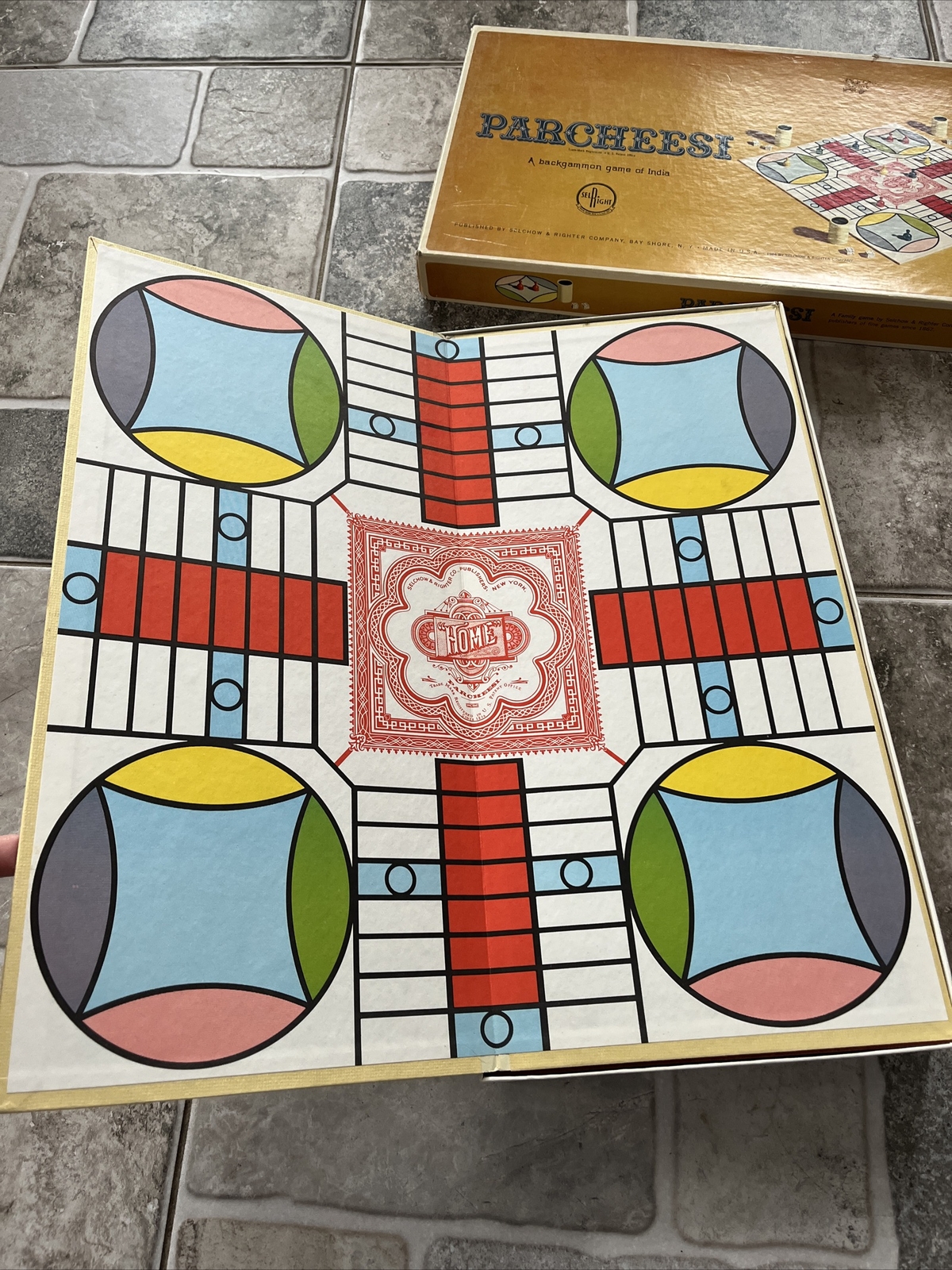 Parcheesi Gold Seal Edition Game Made in USA Vintage 1964 Complete | eBay