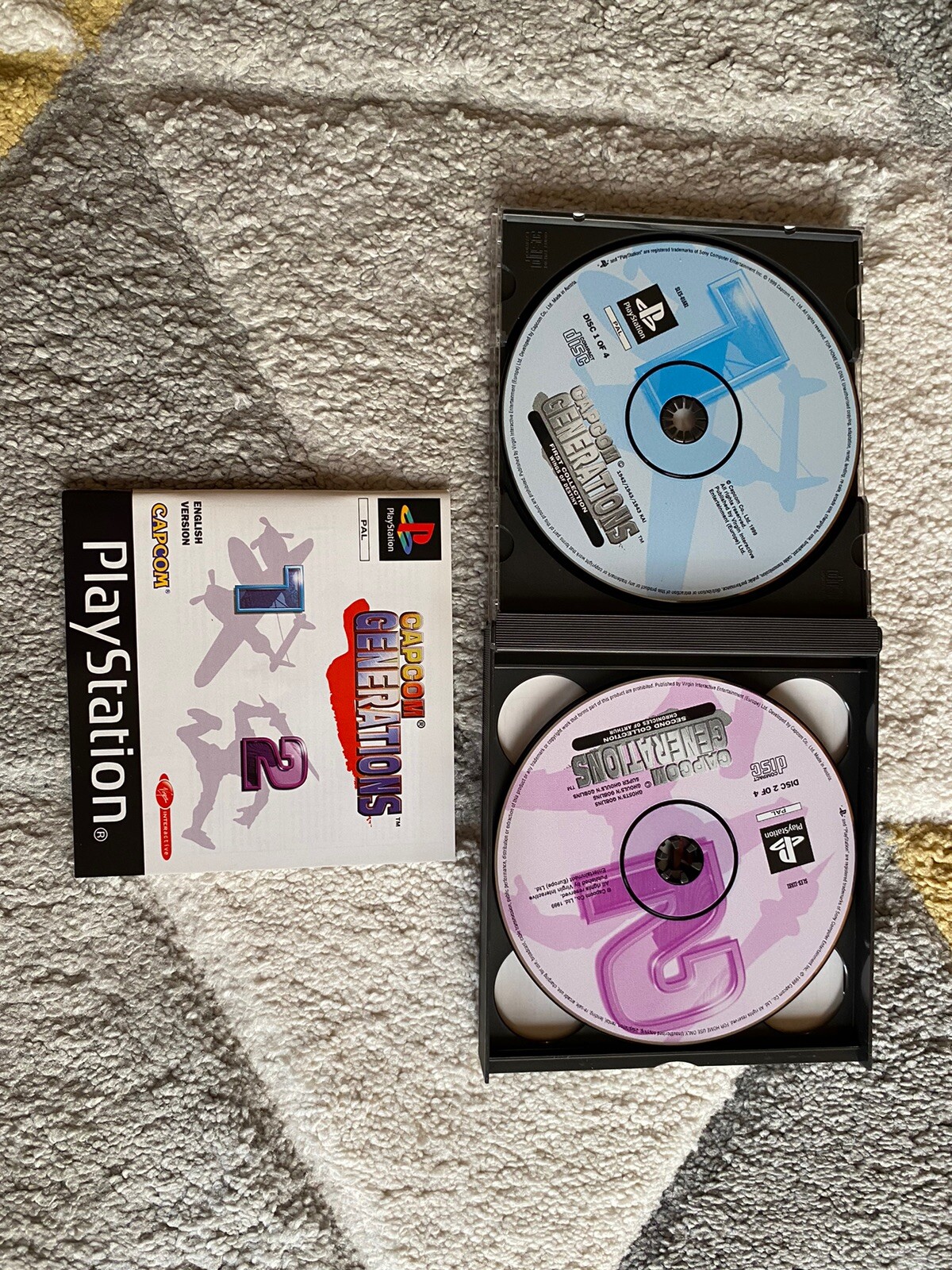 Capcom Generations for Sony Ps1 PlayStation 1 PAL Complete & in Good ...