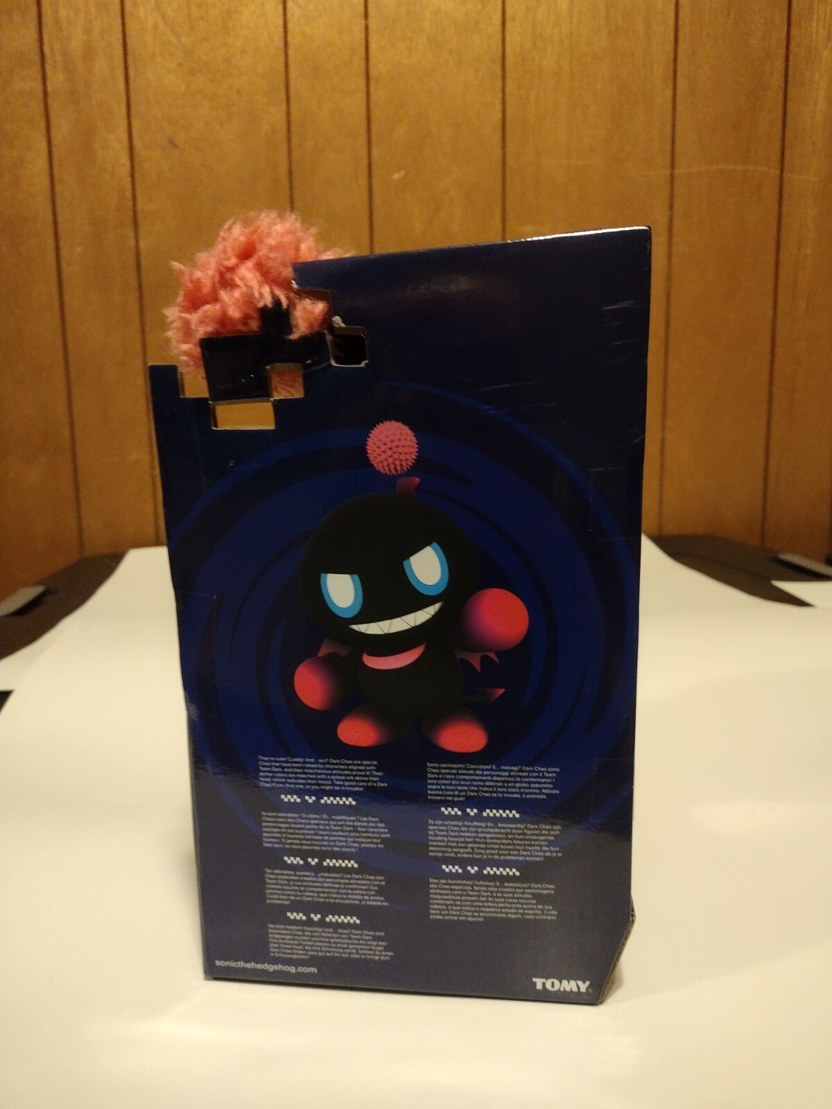 Sonic The Hedgehog large Dark Chao Plush RARE 12 inch | eBay