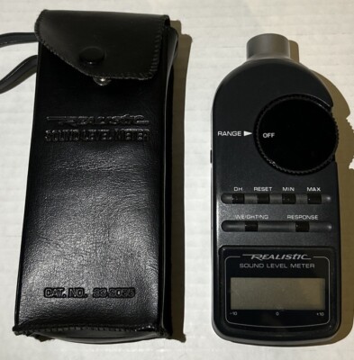 Sound & Audio Measurement - Radioshack Digital Sound Level Meter