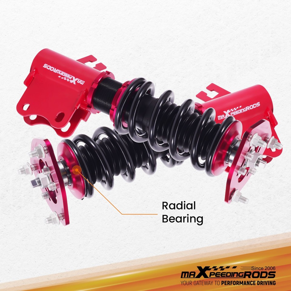 Maxpeedingrods Coilovers Suspension for Nissan S13 240SX 89-94 Height ...