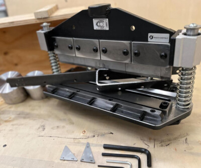 Press Brake attachment for hydraulic presses- metal folder bender ...