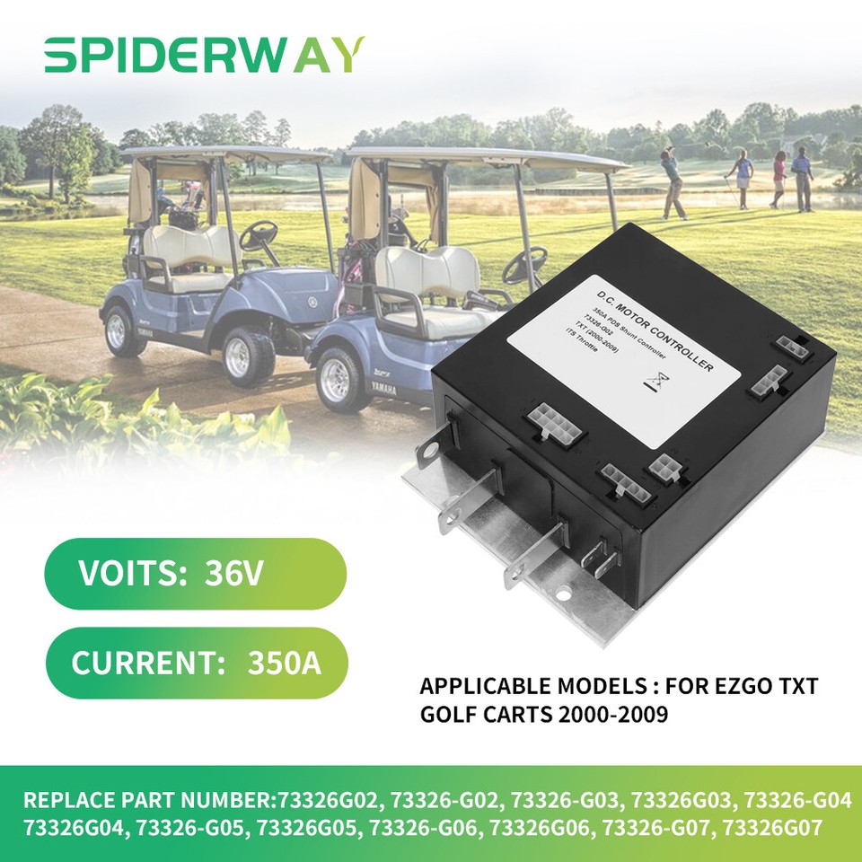 36V 350A 73326-G02 1206MX PDS Controller fit EZGO TXT 2000-2009 ...