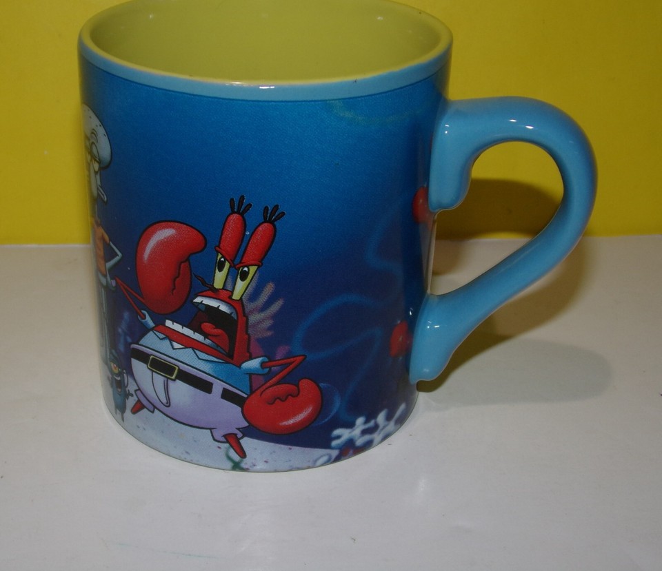 Nickelodeon SpongeBob Squarepants Coffee Mug 14oz Ceramic Patrick ...