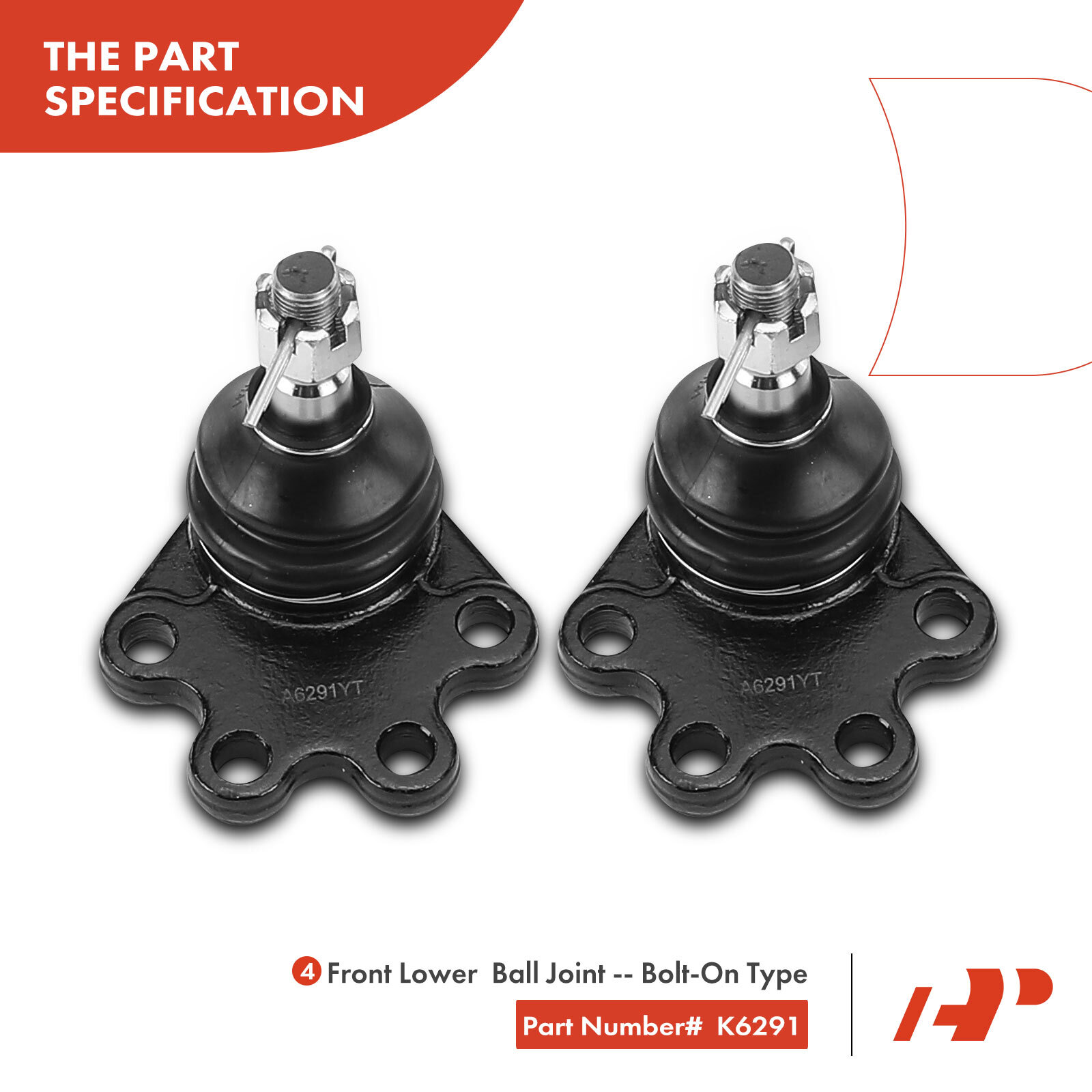 A-Premium 9x Front Idler Arm Ball Joint Tie Rod End for Chevy K2500 88 ...
