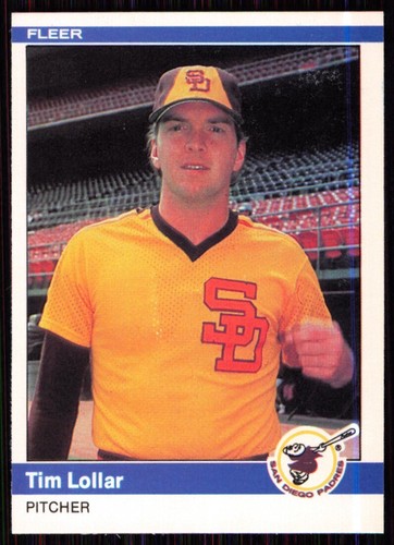 1984 Fleer Tim Lollar San Diego Padres #305 | eBay