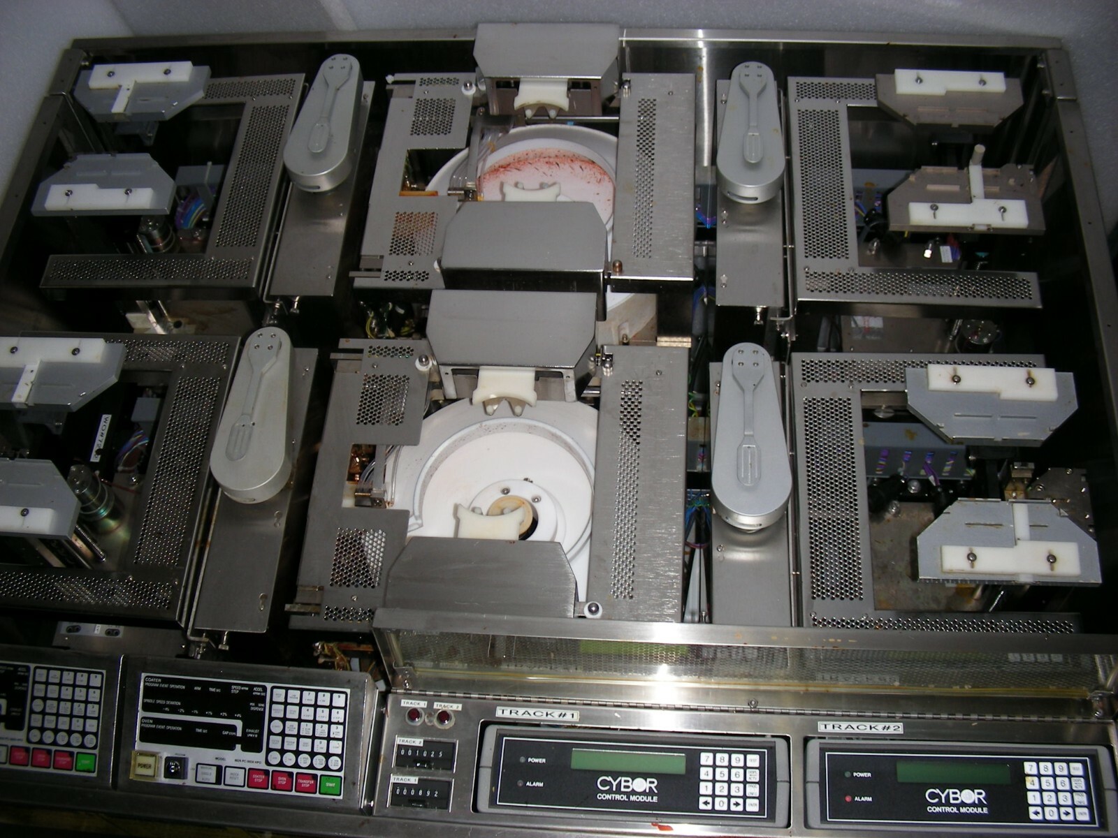 Silicon Valley Group SVG 88 Dual Coater Track # 1 / Cybor Photoresist ...