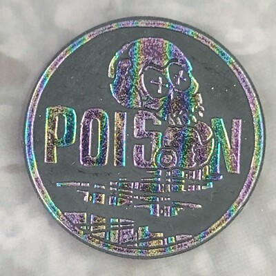 Rohk's POGs Plastic Slammer Canada - Poison Skull Cross Bones Holo 4 | eBay