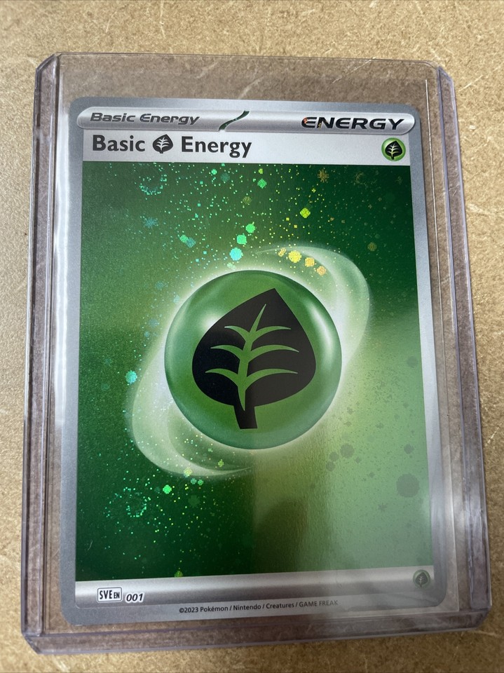 BASIC GRASS ENERGY 001 151 POKEMON (COSMOS HOLO RARE, NM) | eBay