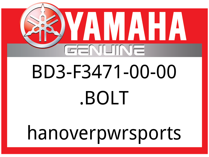 Yamaha OEM Part BD3-F3471-00-00 for sale online | eBay