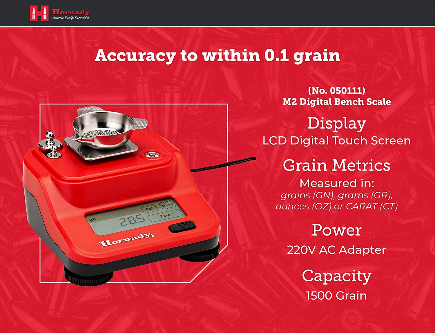 Hornady M2 Digital Compact Powder Scale (050111) 90255501117| eBay