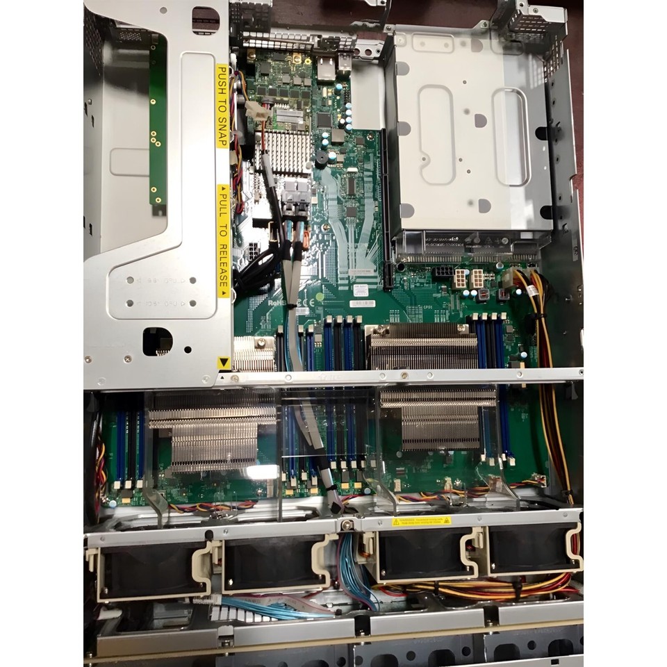 2U 12 Bay SuperMicro RAID Server SYS-6028UX-TR4 2x Xeon 12 Cores 64GB ...
