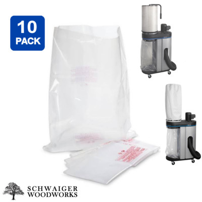 (10) Plastic Dust Collector Lower Bags for Delta 50-720 & 50-720CT, 50 ...