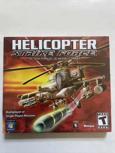 Helicopter Strike Force PC Complete 2008 Masque 3D Aerial Combat Multiplayer | eBay
