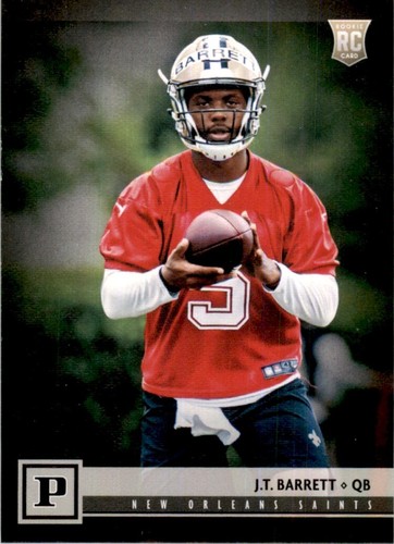J.T. Barrett 2018 Panini Rookie #387 New Orleans Saints NFL Football Canvas RC | eBay