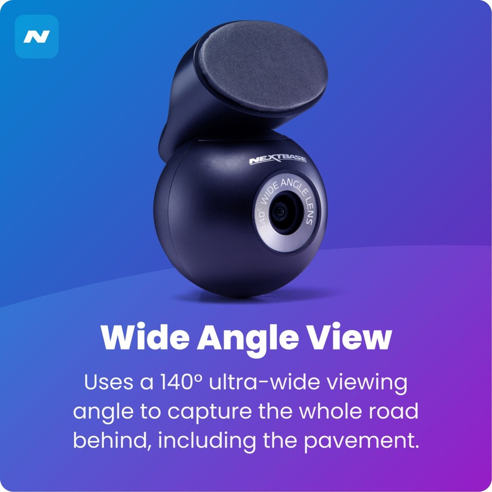 Nextbase Dash Cam Compatible Rear Window Full Rear View Camera | eBay
