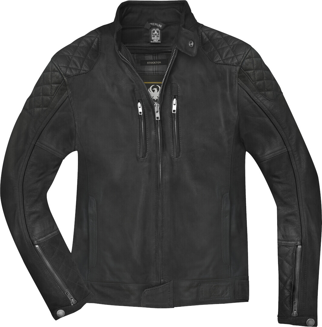 Retro Motorcycle Gear Halvarssons Trenton Leather Motorcycle Jacket