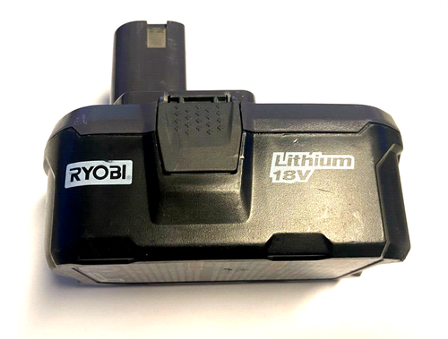 Ryobi lithium 18v battery p105 | eBay