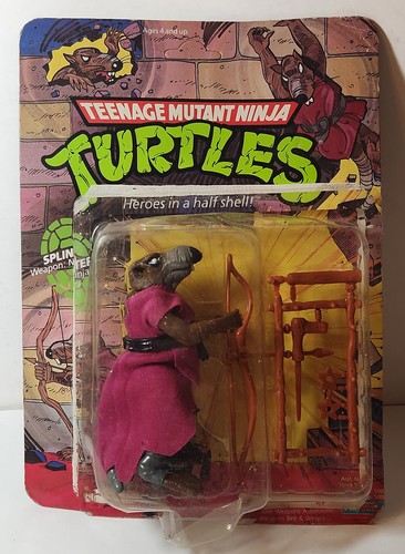 Splinter Weapon: Nnija Bow Teenage Ninja Turtle Toy in Blisterpack T-14 ...