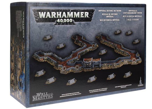 Warhammer 40k Terrain Wall of Martyrs Imperial Defence Network (Defense ...