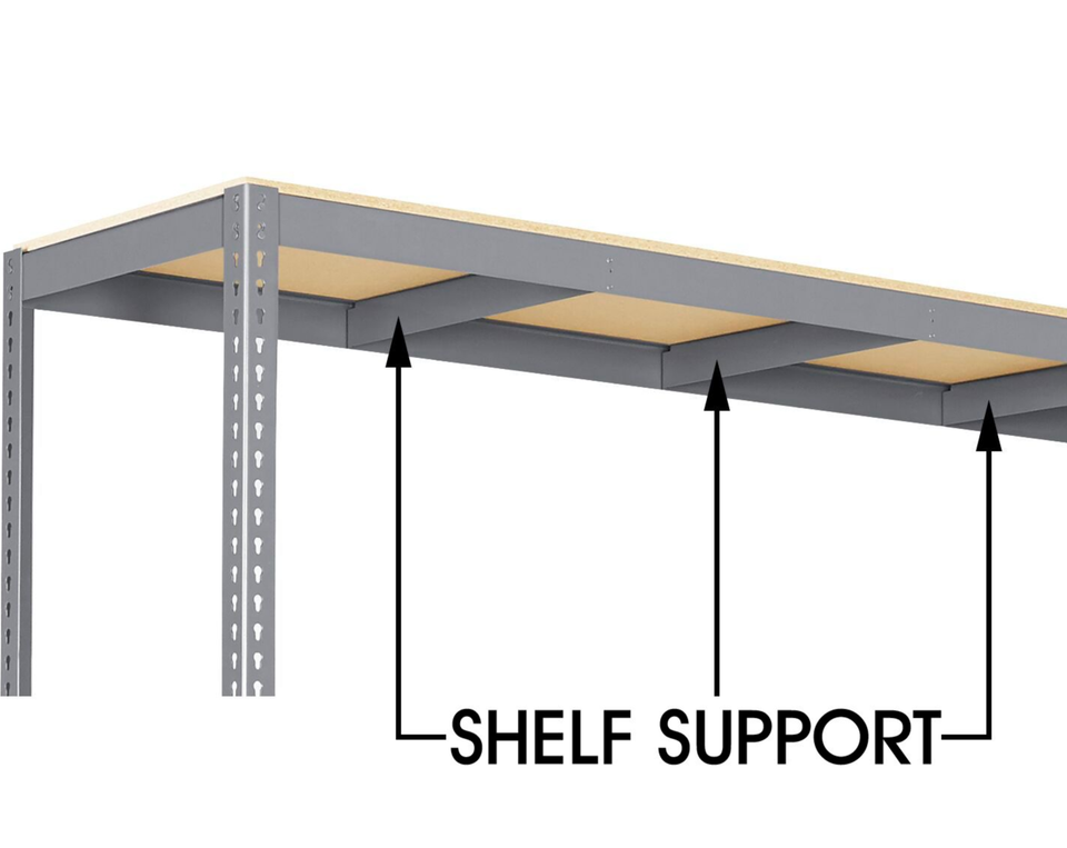 Uline Wide Span Storage Racks – 96" x 24" x 84" Heavy Duty, Excellent ...