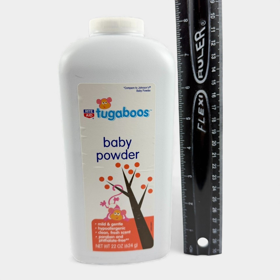 Baby Powder with TALC 22 oz Rite Aid Tugaboos Vintage 2019 Discontinued ...