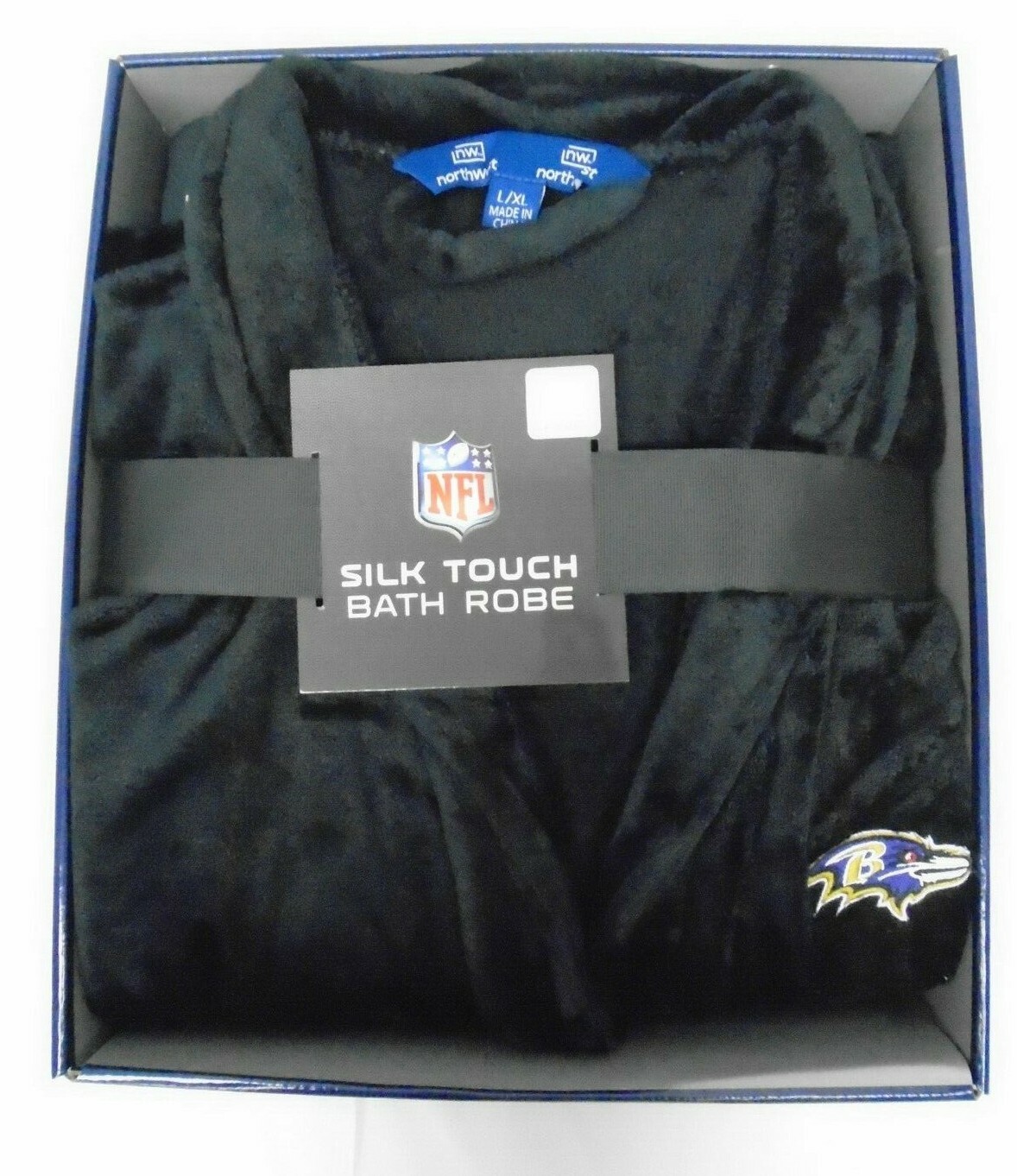 Boxed NFL Silk Touch Bath Robe Men's 26" x 47" | eBay