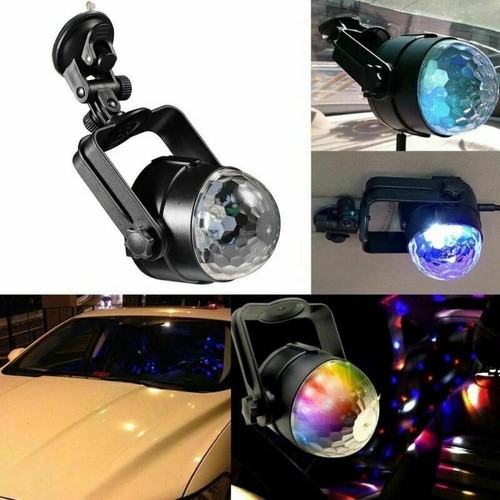 12V 6W Car Disco DJ LED Light Strobe Lighting Stage Music Rhythm Magic ...