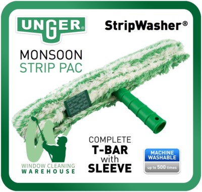 Unger Strip Washer Monsoon STRIP PAC COMPLETE WASHER 14" 35cm T-Bar ...