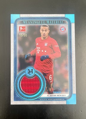 2020 Topps Museum Collection Thiago Meaningful Material /50 Patch ...