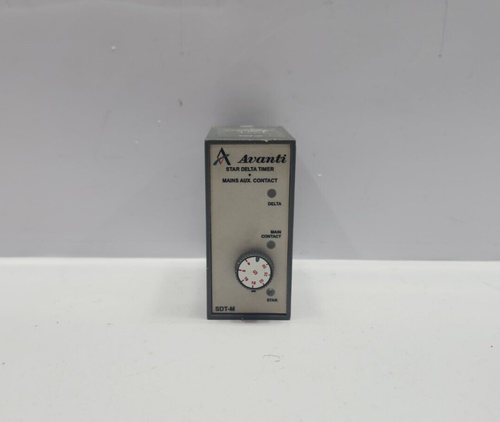 AVANTI SDT-M STAR DELTA TIMER WITH MAIN CONTACTOR CONTROL | eBay UK