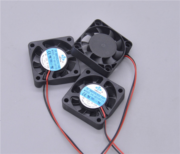 4 PCS Brushless DC Fan 12V 0.15A 40*40*10mm 4010 2-pin Cooling fan | eBay