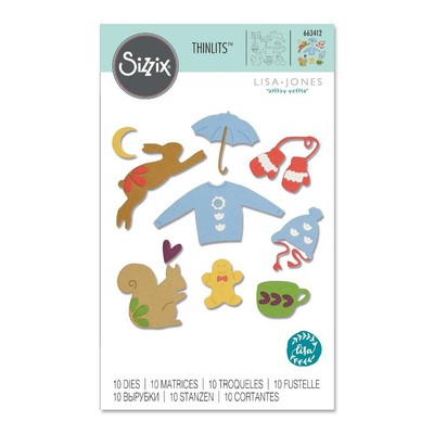 Sizzix - Thinlits Dies By Lisa Jones - Winter Elements* | eBay Australia