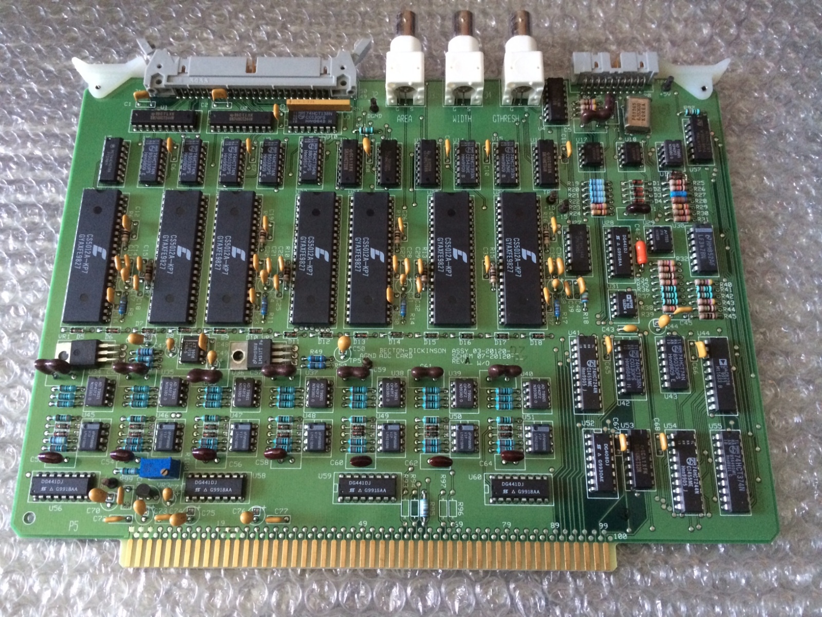 BECTON DICKINSON FACSCalibur AGND ADC CARD ASSY 03-20120-07 | eBay