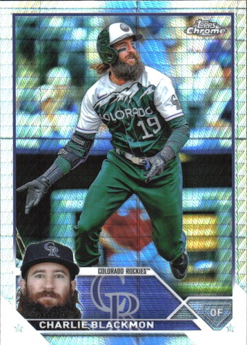 2023 Topps Chrome MLB #128 Charlie Blackmon Hyper (C3) | eBay