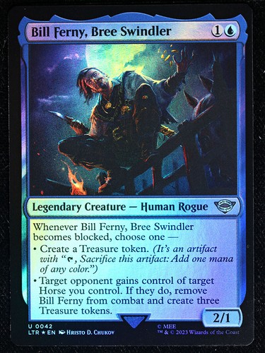 Magic TCG - LTR Tales of Middle-Earth - Bill Ferny - 0042 - Uncommon ...