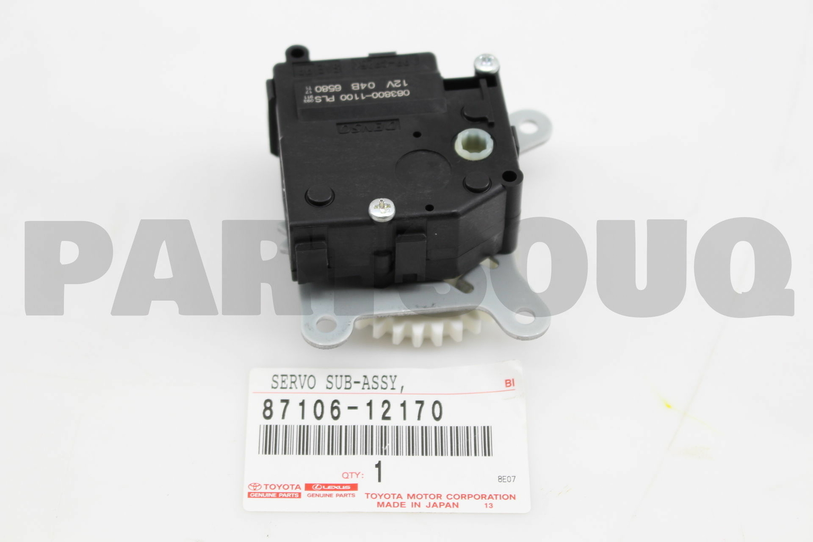 8710612170 Genuine Toyota DAMPER SERVO SUB-ASSY, AIR CONDITIONER ...